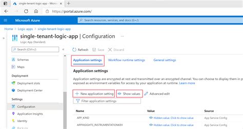 Create Parameters For Values In Single Tenant Workflows Azure Logic