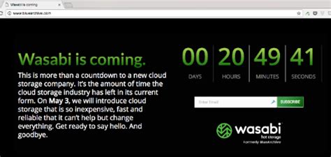 Wasabi As New Iteration Of Cloud Storage StorageNewsletter