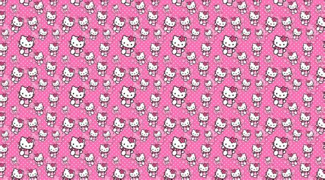 Hello Kitty Pattern Wallpaper