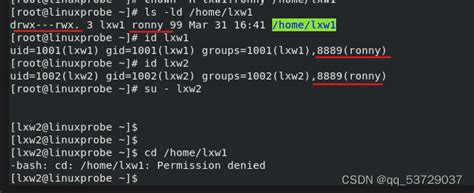 linux学习记录18——用户的基本组、扩展组和文件的所有者、所属组之间的关系 linux所有者和所属组 csdn博客