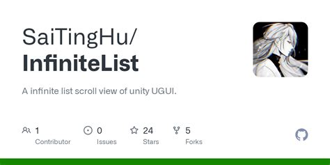 Github Saitinghuinfinitelist A Infinite List Scroll View Of Unity Ugui