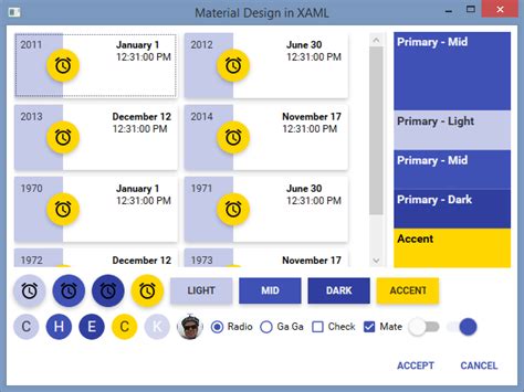Wpf Material Design