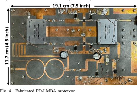 Figure 1 From Decade Bandwidth Rf Input Pseudo Doherty Load Modulated