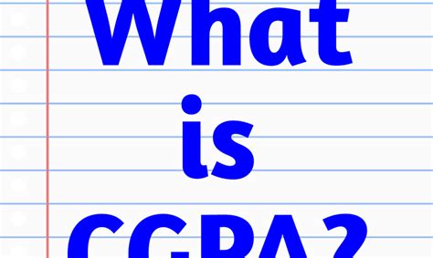 Cgpa Calculation Formula In University Engineering Exams