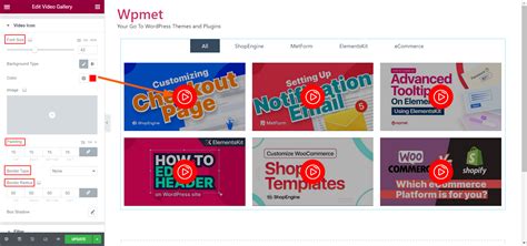 How To Use ElementsKit Elementor Video Gallery Widget Wpmet