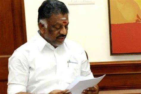 వారం రోజుల్లో మళ్ళీ ముఖ్యమంత్రిగా పన్నీర్ సెల్వం M9news