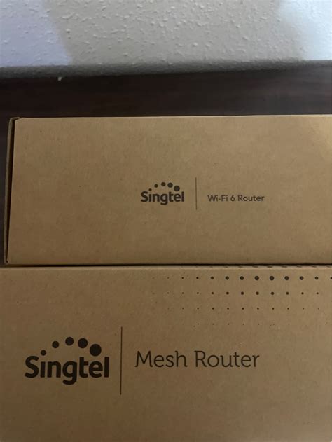 BNIB SingTel WiFi 6 Router WiFi 5 Mesh Computers Tech Parts Accessories Networking On
