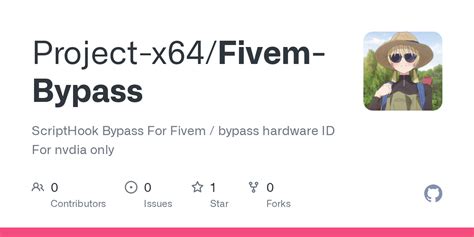 fivem bypass readme md at main · project x64 fivem bypass · github