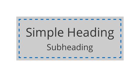 Border Examples Simple Heading Docs Divi Modules