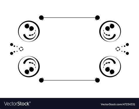 Seamless Line Art Pattern Design Line Art Circle Vector Image