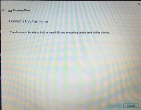 cannot create recovery usb solved windows 10 forums