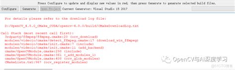 [转]opencv4 8 gpu版本cmake编译详细步骤 与cuda代码演示 51cto博客 cmake编译opencv下载失败