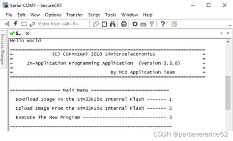使用stm32f103的串口实现iap程序升级功能stm32f103 Iap Csdn博客