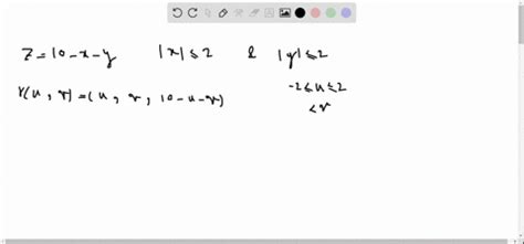 SOLVED Surface Area Using A Parametric Description Find The Area Of The Following Surfaces Using