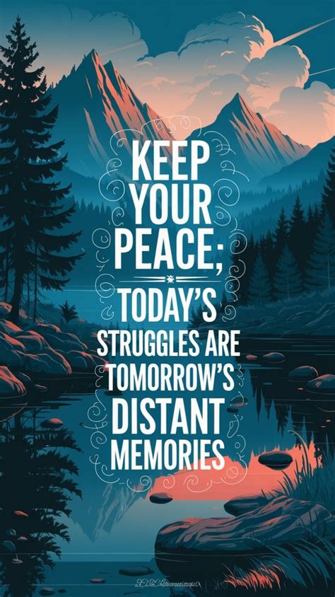 Keep Peace Let Struggles Fade In 2025 Life Is Hard Quotes Girly