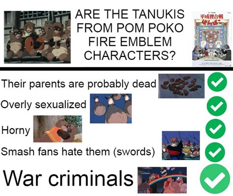 Is Pom Poko An Ecchi Idk I Don T Watch Anime R Memesemblem