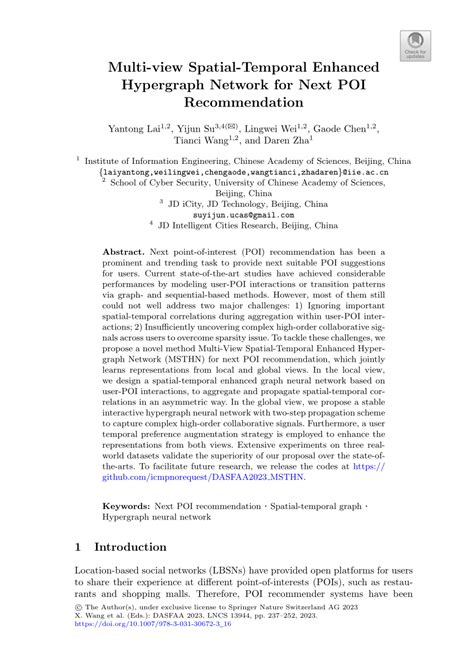 PDF Multi View Spatial Temporal Enhanced Hypergraph Network For Next