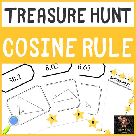 Engage Students In Cosine Rule Using A Fun Scavenger Hunt
