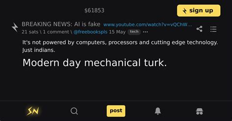 BREAKING NEWS AI Is Fake Stacker News Tech
