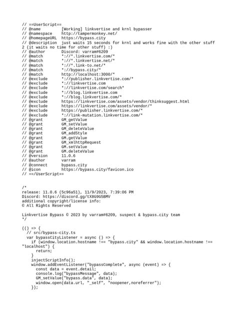 Linkvertise Bypass Script Options Genspark
