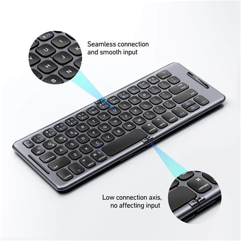 Puechaxe Foldable Bluetooth Keyboard