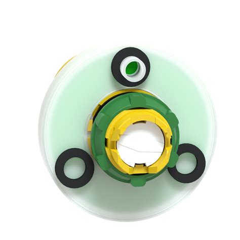 Zb5as84w3b 조명식 비상 정지 헤드 하모니 Xb5 플라스틱 빨간색 22mm 트리거 래칭 해제로 돌림 흰색