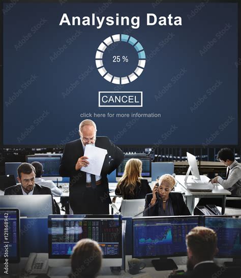 Analysing Data Loading Progress Bar Concept Stock Photo Adobe Stock