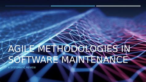 agile methodologies in software maintenance a systematic review