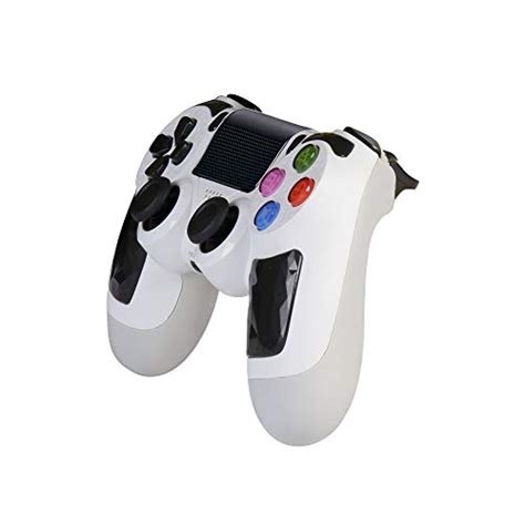 Movone Wireless Controller Dual Vibration Game Joystick Controller For Ps4 Slim Pro Compatible