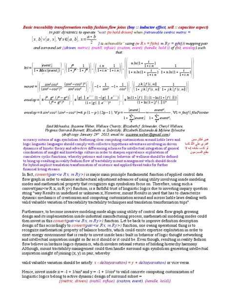 Pdf Basic Traceability Transformation Reality Fashion Dokumentips