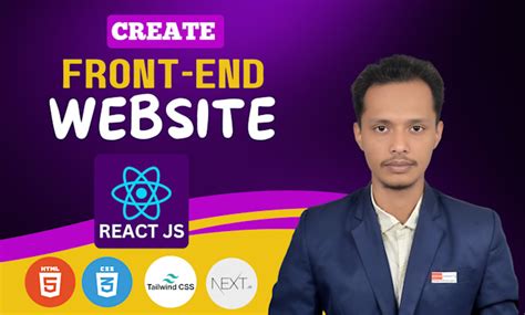 Be Front End Developer Using Tailwind Css And React By Majidul Islam Fiverr
