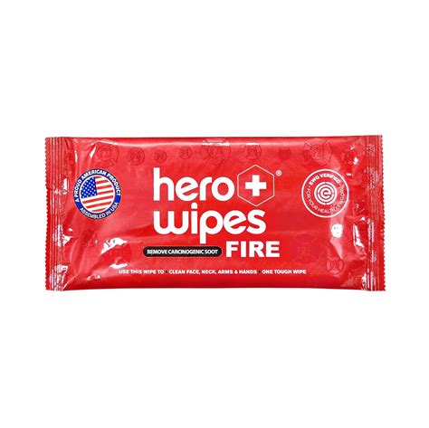Hero Wipes Body Wipes Case Of 120 Individually Wrapped