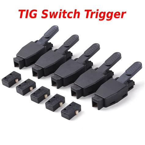 10pcs Switch Trigger Micro Switch Metal Plastic Torch Switch Trigger