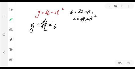 a model rocket is launched straight upward its altitude y as a