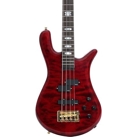 Spector Euro4 Lx 4 String Electric Bass Black Cherry Musicians Friend