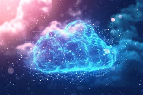 Premium Photo Cloud Computing Technology Conceptcloud Computing And Big Data Concept