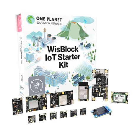 Iot Starter Kit With Different Sensors And Displays For Lorawan Nb Iot