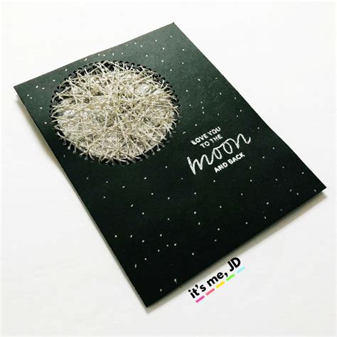 Diy String Art Tutorial For Cards