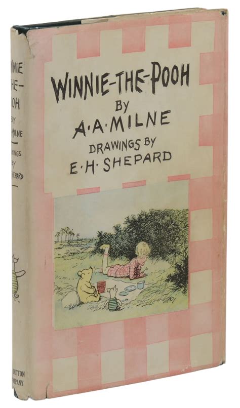 Winnie The Pooh Original Book Cover