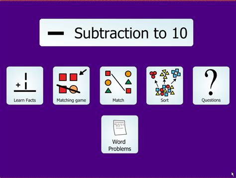 Subtraction To 10
