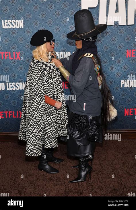 Los Angeles Ca 19th Nov 2024 Kolleen Gipson Wright Erykah Badu At The La Premiere Of