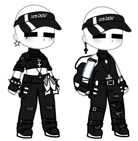 Gacha Life Outfits Emo