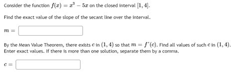 Solved Consider The Function F X X X On The Closed Chegg Com