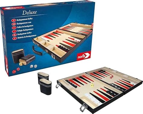 Noris 606101712 Deluxe Backgammon Für 13 99 € Inkl Prime Versand