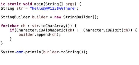 Programming For Beginners How To Remove Special Characters From A String