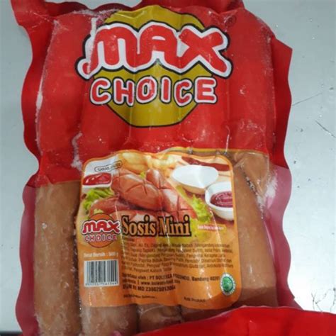 Jual Max Mini Sosis Max Sosis Jumbo Max Sosis Bakar Shopee Indonesia