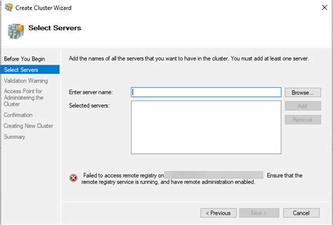 can t create hv cluster r hyperv