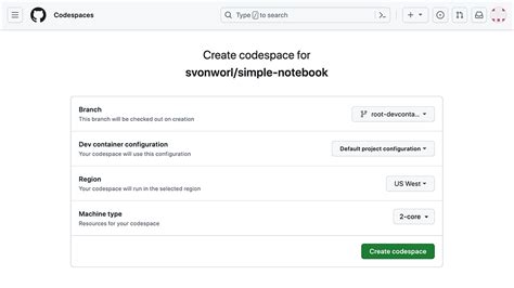 Github Codespaces — Dockstore Documentation
