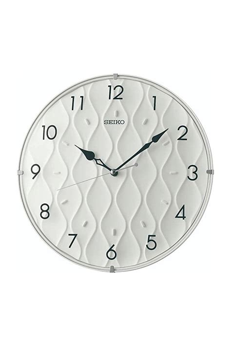 Seiko Textured Dial Wall Clock Qxa794k