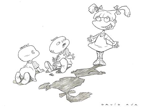 Angelica Rugrats Drawings